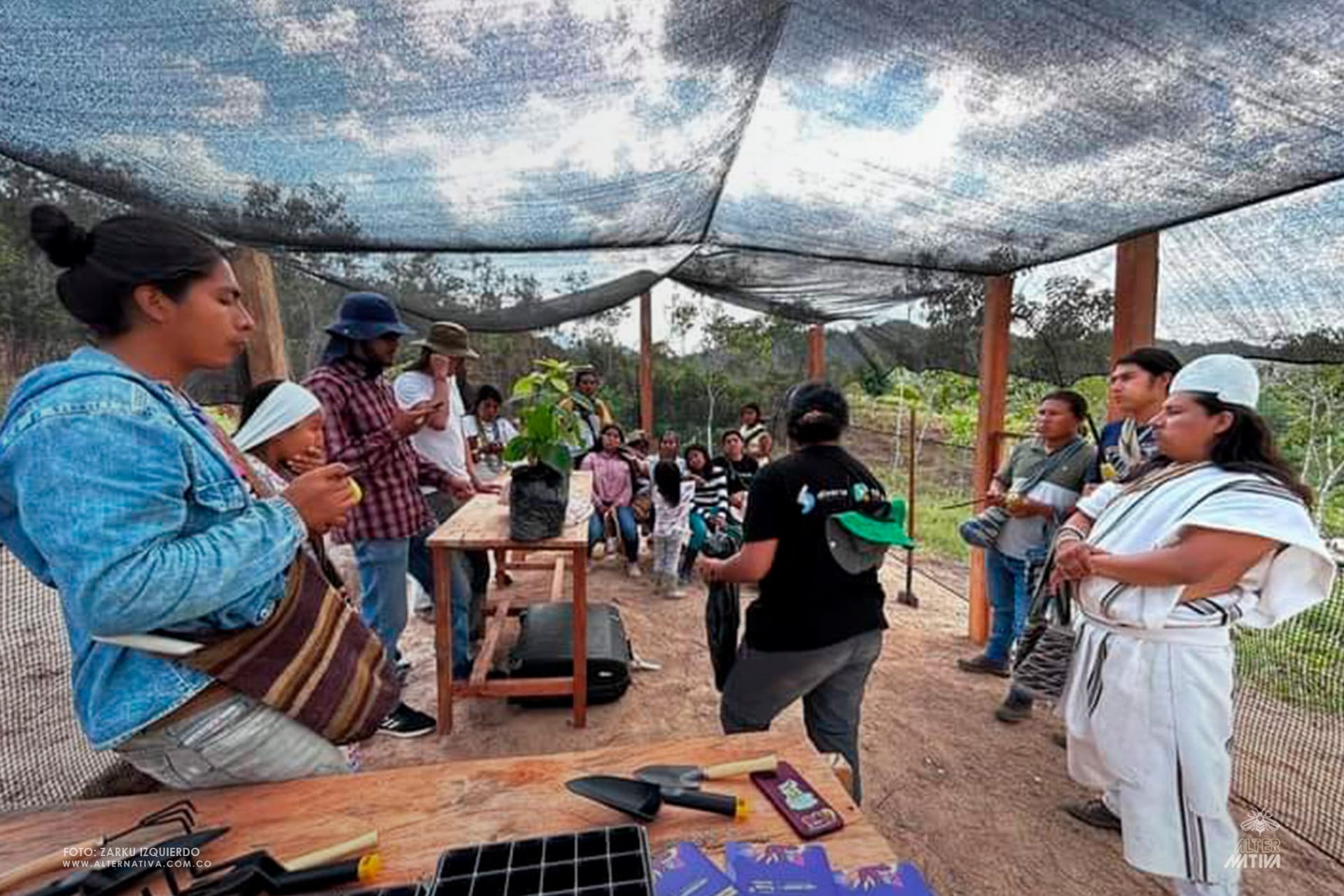 Zarku, la voz indígena arhuaca que resonó en Manizales y la COP16 ...